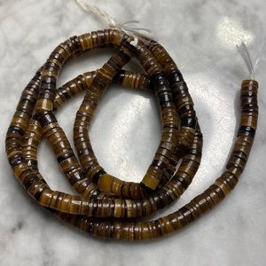 Jewelry | Bead Black Pen Shell Natural 45mm Handcut Heishi | Poshmark